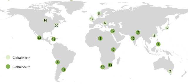 My Climate Risk Regional Hubs